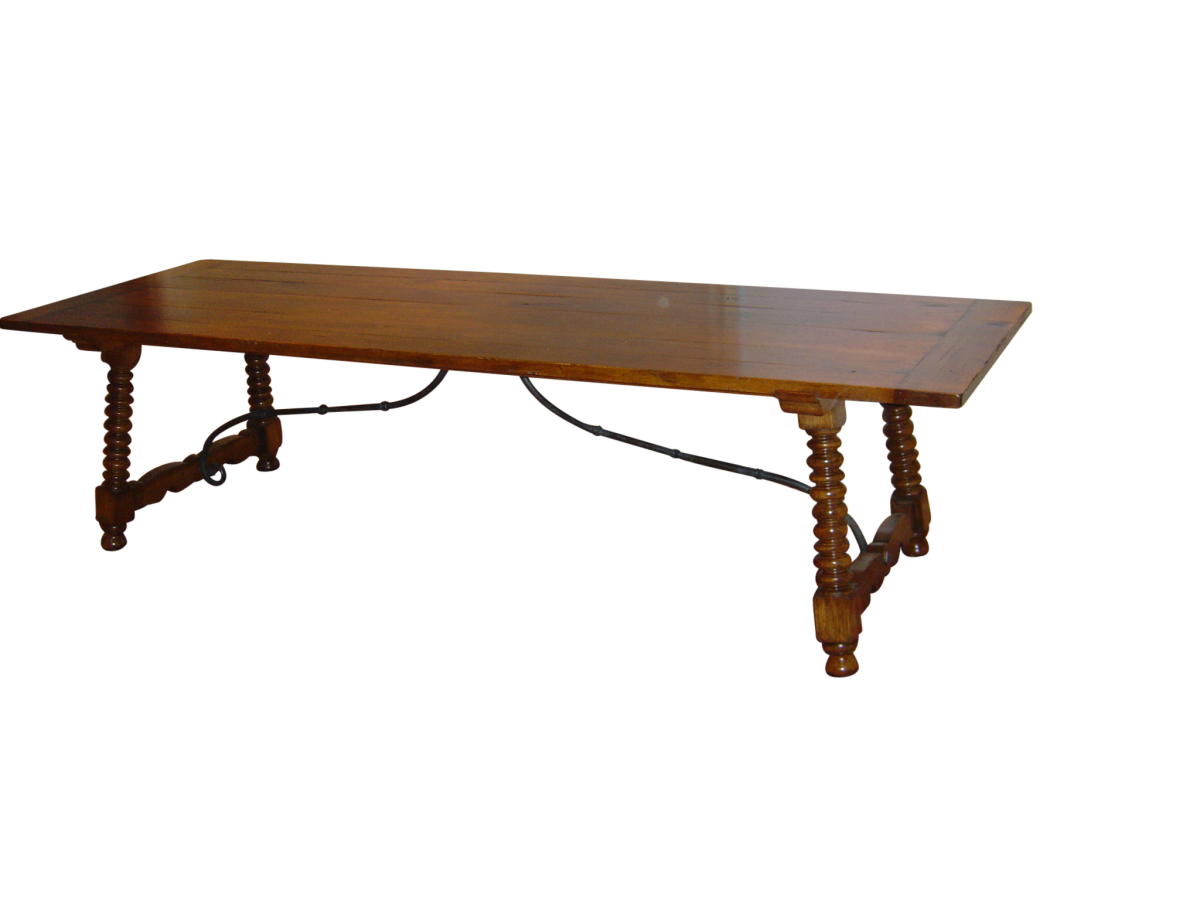 Spanish style table with irons supports – Camargue